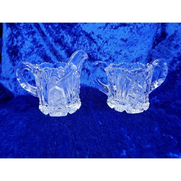 Imperial Glass | Dining | Antique Imperial Glass Eapg Star Fan Lead ...